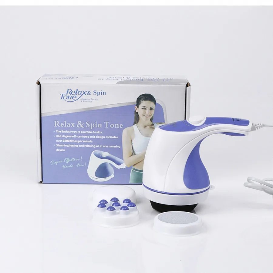 Full Body Massager Device With 5 Interchangeable Heads Portable ...