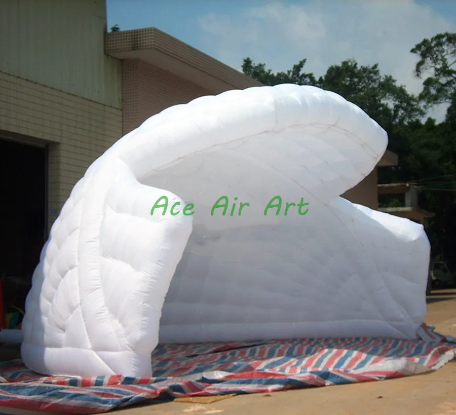 Inflatable Air Tent White Half Open Dome: 4m Wide X... From ...