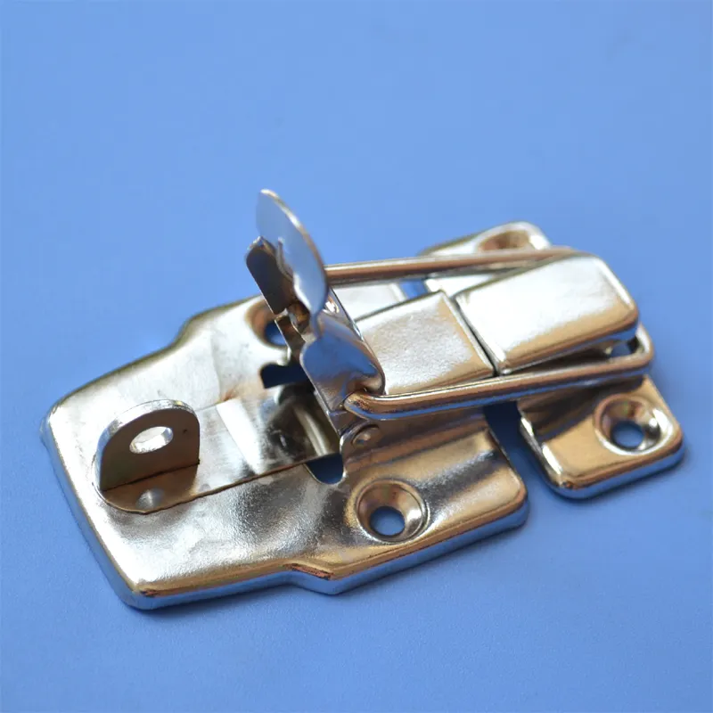 Wood Box With Lock Metal Hasp Clasp Secure Toolbox Latch, Decorative ...