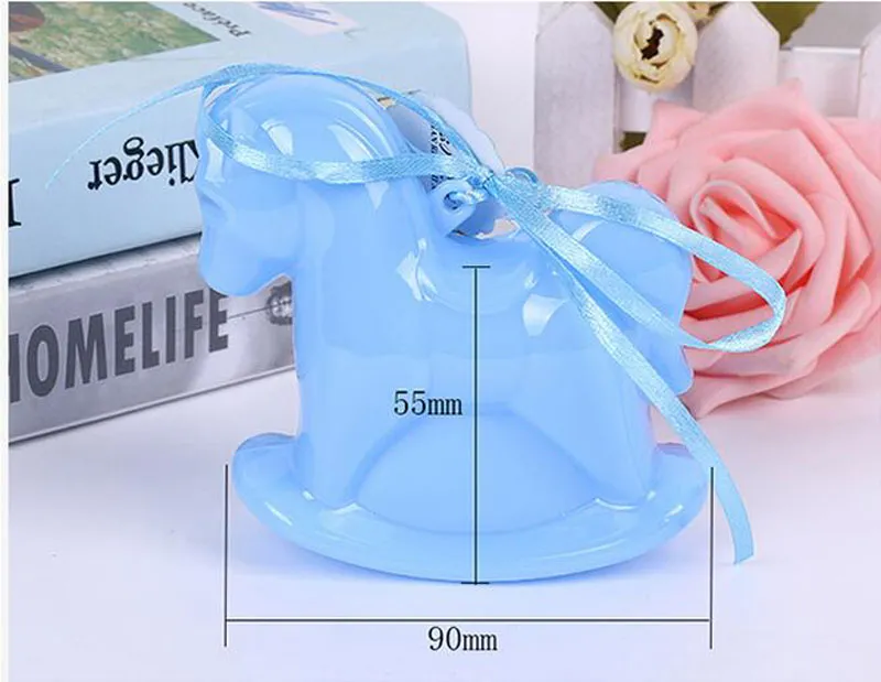 Lovely Plastic Horse Shape Birthday Party Baby Shower Candy Tera Boxes ...