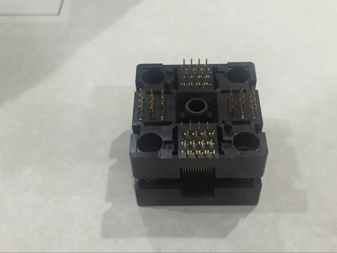 WELLS CTI QFP48PIN IC Test Socket 680H0480111 0.5MM Pitch Burn In ...