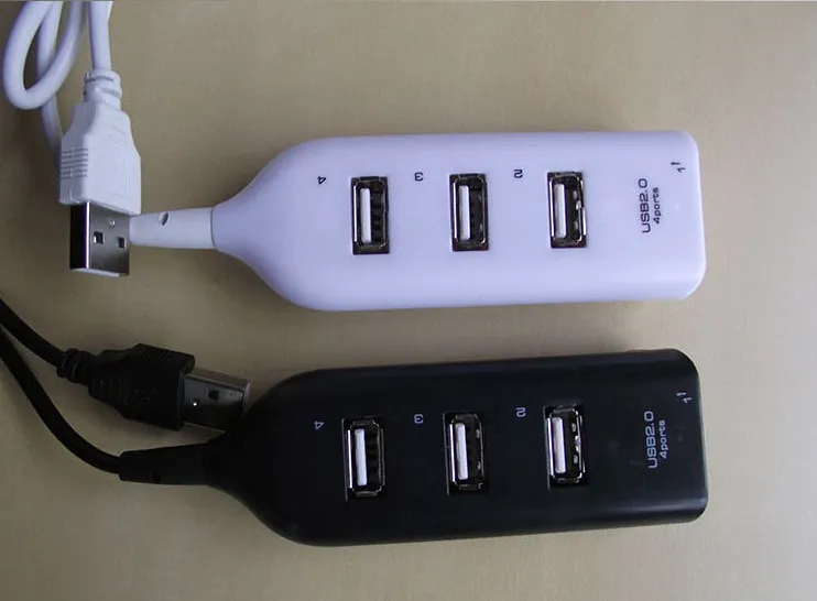 Usb 4 Port Adapter With 2 Rows, 4 Divides, And FE1.1 Hub Plug In From ...