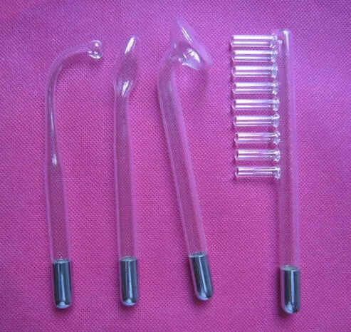 High Frequency Electrode Sticks For Facial Point Massage Acne And ...