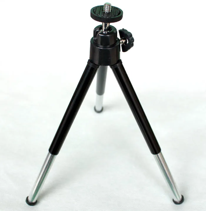 Phone Tripod Stand, Lightweight Aluminum Mini Tripod With Adjustable ...
