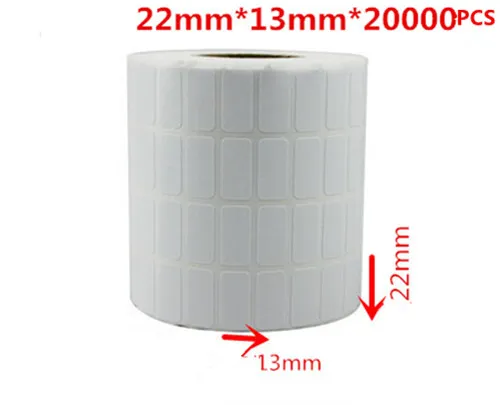 DHgate.com:White Barcode Self Adhesive Sticker Rolls for Office, Coated ...