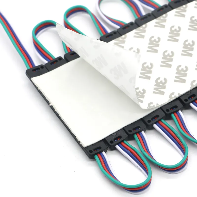 Waterproof RGB Pixel Led Module With Lens 1000x 5050 SMD 3LEDS, DC 12V ...