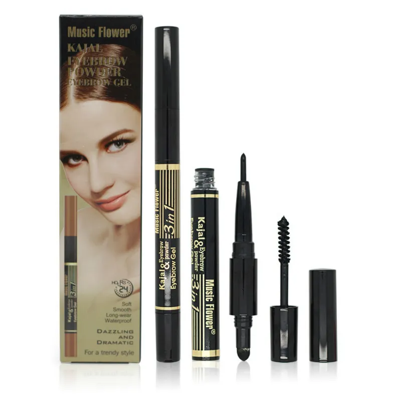 DHgate.com:Waterproof Eyebrow Makeup Set: Pencil, Powder Palette, Gel ...