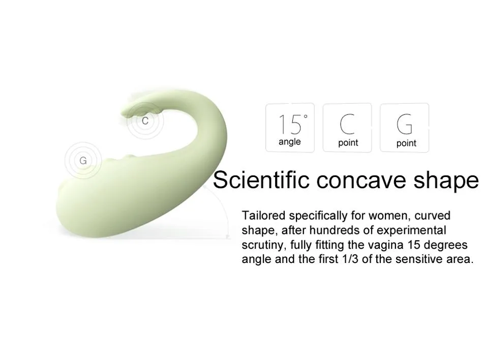 LIBO USB Rechargeable Soft Silicone Vibrating Egg Wireless APP Remote Control Bluetooth ...