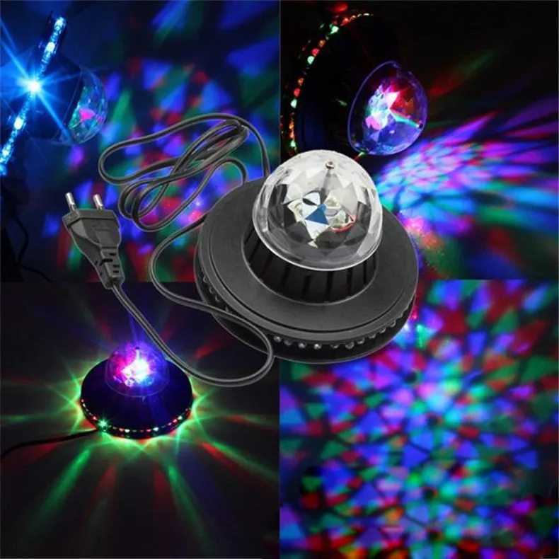 The New 2 In One Solar Flying Saucer Bar Revolving Lamp Stage Lights ...