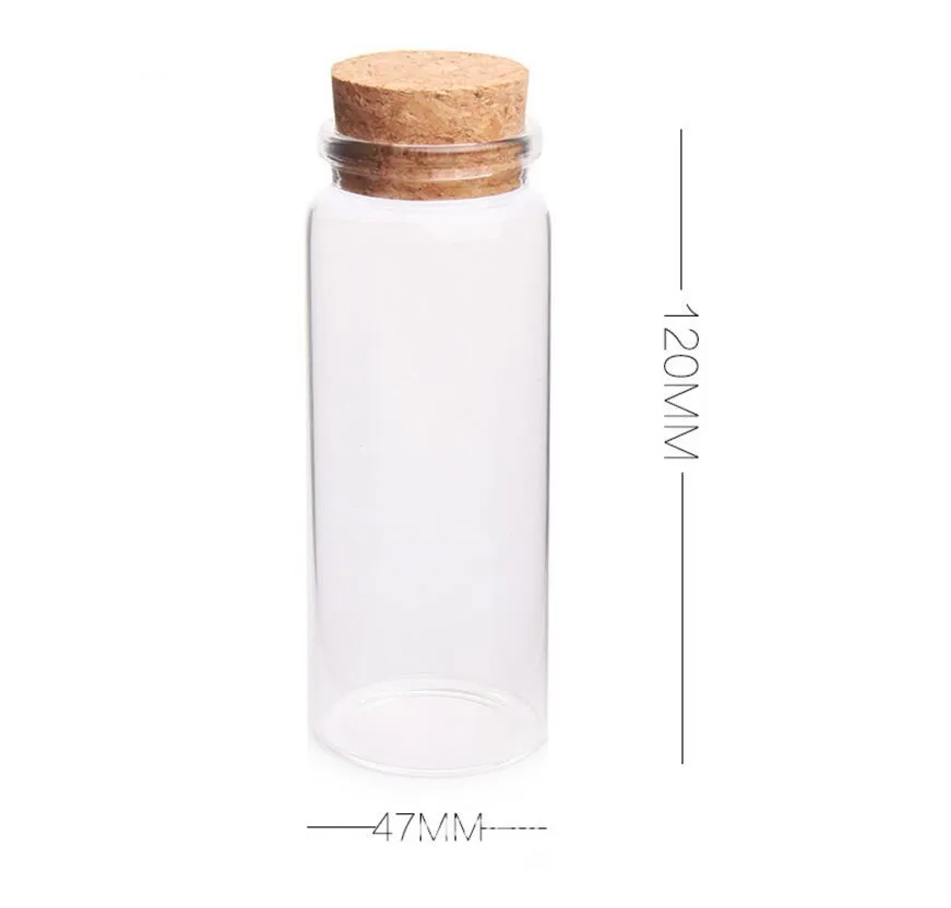 150ml Glass Glass Bottle With Cork With Cork Crafts Wholesale Empty ...