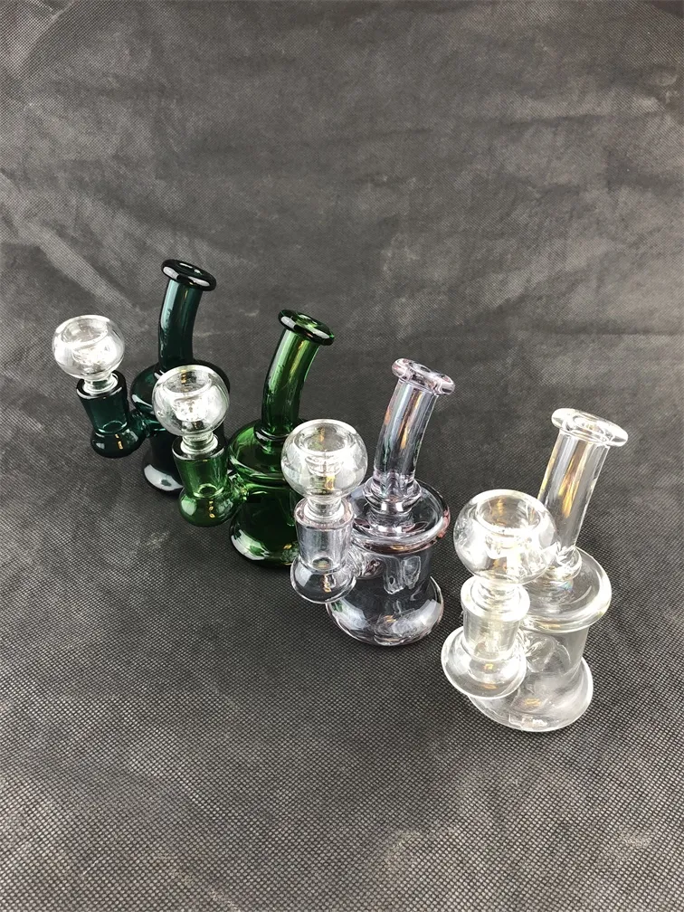 Wholesale 11CM Colored Glass Hookah And Smoking Set With 14mm Joint ...