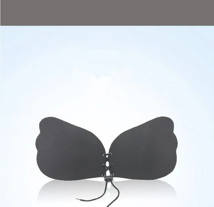 Women Butterfly Bra Free Stick On Self Adhesive Front Bandage Lacing ...
