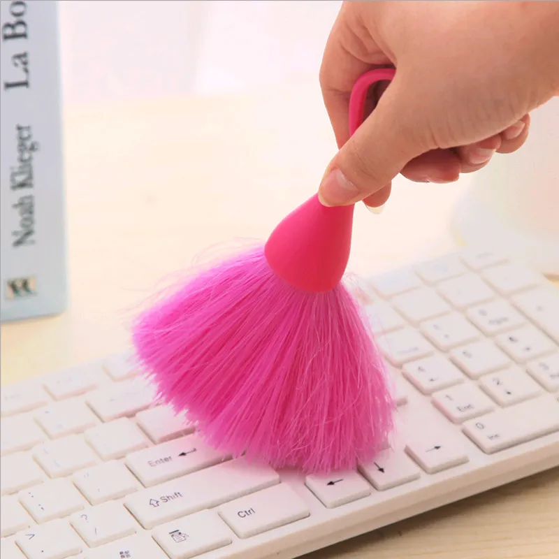 Electronic Broom Dust Cleaning Brush: Compact Anti Static Keyboard Dust ...