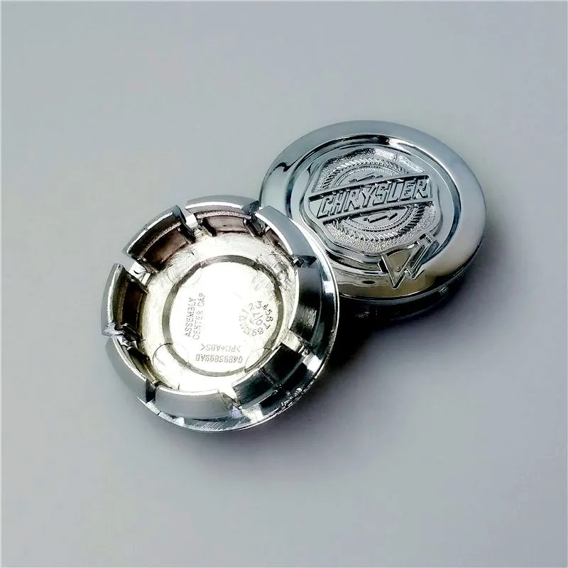 Car Wheel Center Caps, Silver Alloy Wheel Hub Caps, Set Of 4 ...