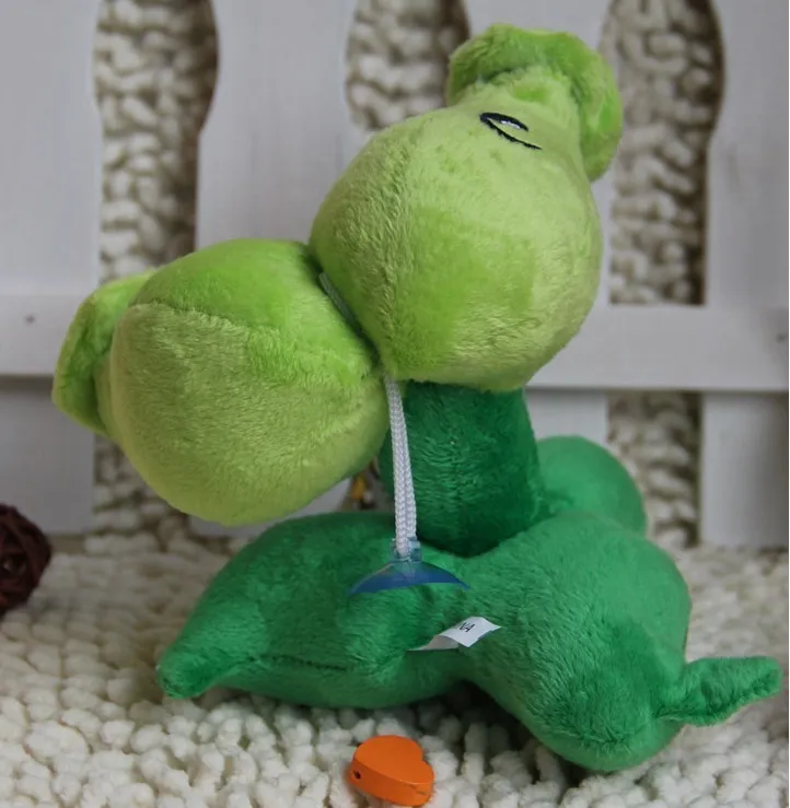 Plants Vs Zombies Plush Toy 6 Inch/15cm Split Pea Stuffed Animal ...