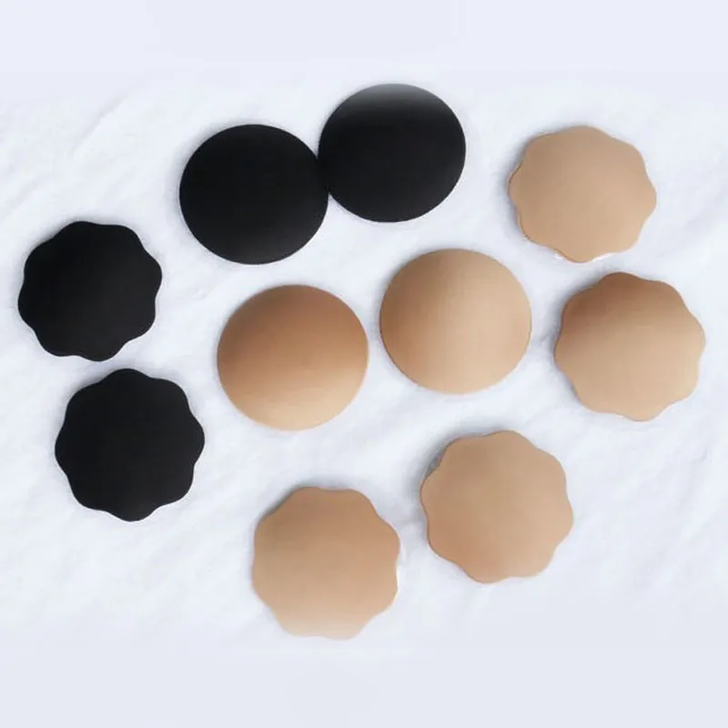 Reusable Self-Adhesive Silicone silicone boob pads with Petal Chest ...