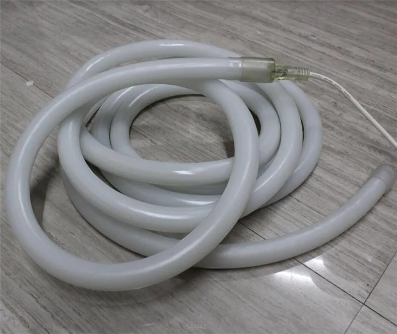 25meter Roll 240V Quality 360 Degree DIA 25mm Round Flexible Neon Lamps ...