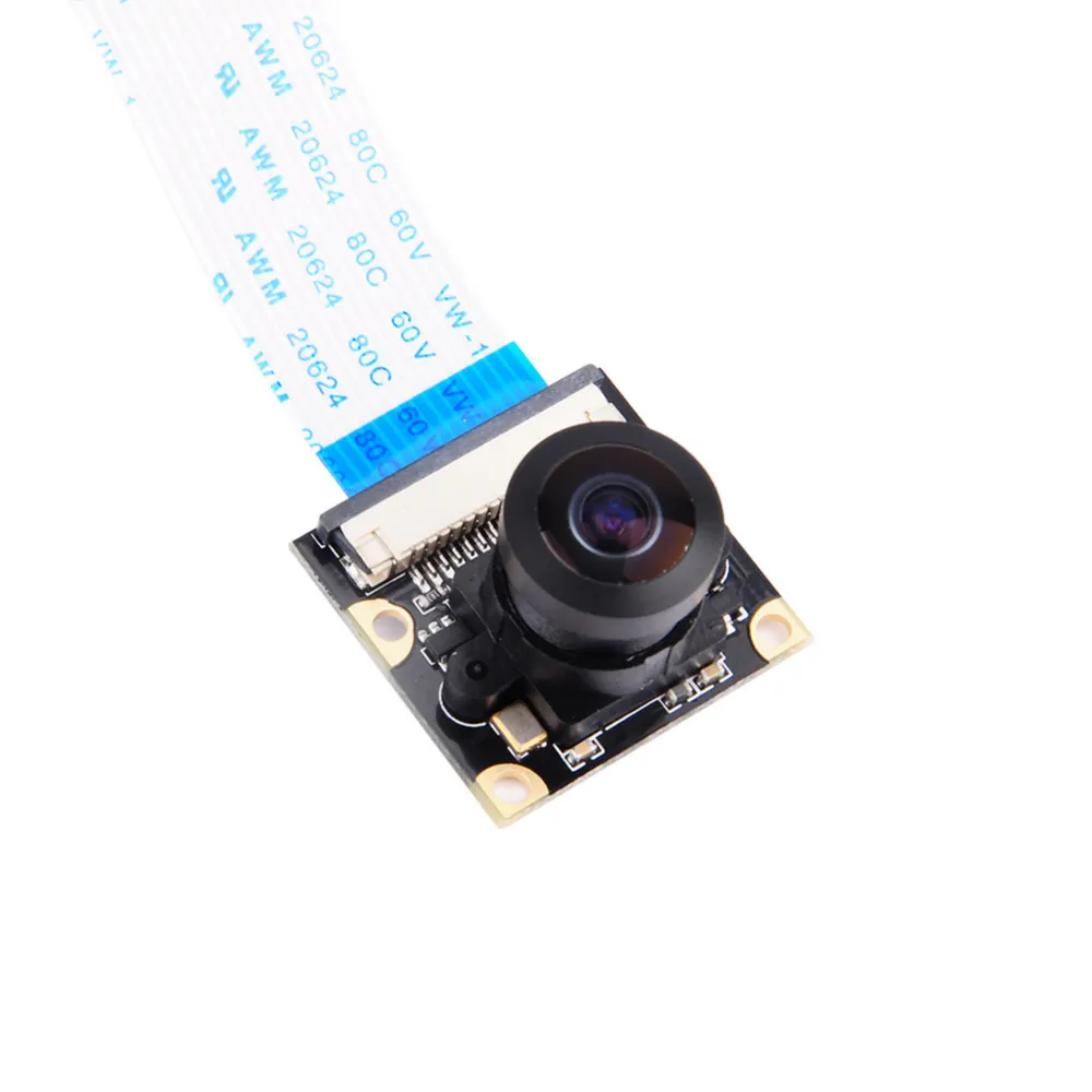 Raspberry Pi Night Vision Camera Module Board 5MP 160 Wide Angle Fish ...