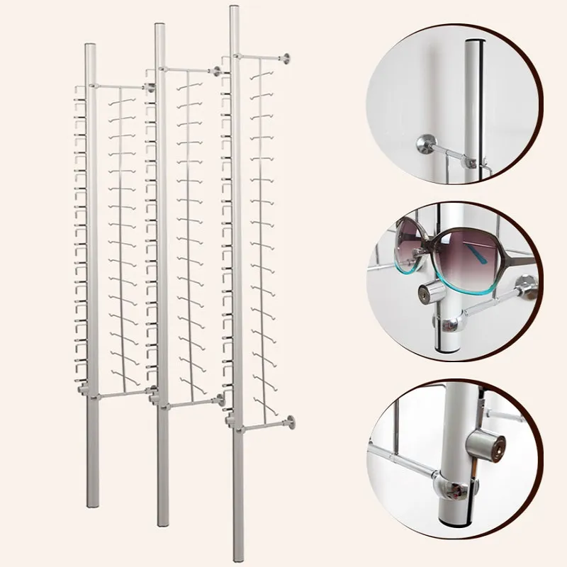 Wholesale ST016L Hold For Lockable Aluminium Eyeglasses Display Rod ...