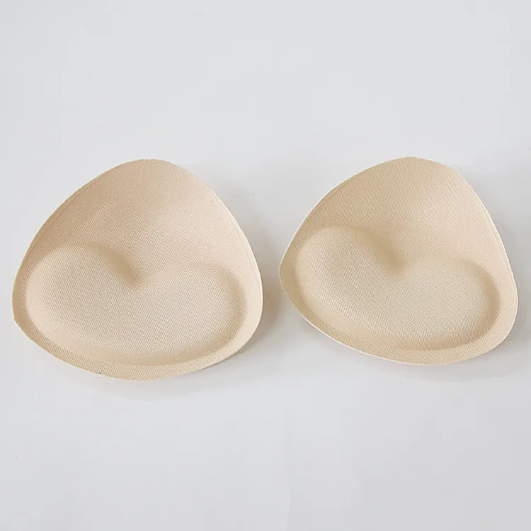 Women's Bra Padding: Triangle Sponge Swimsuit Inserts, Removable Foam ...