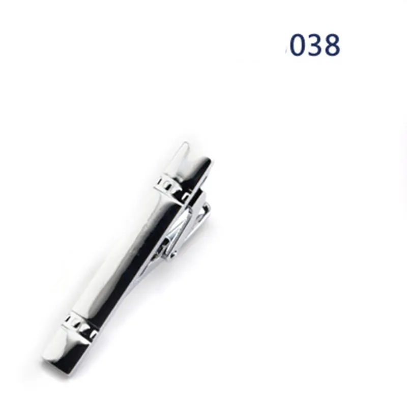 Long 4 Cm 10 Model High Quality Retail Short Silver Men Metal Necktie