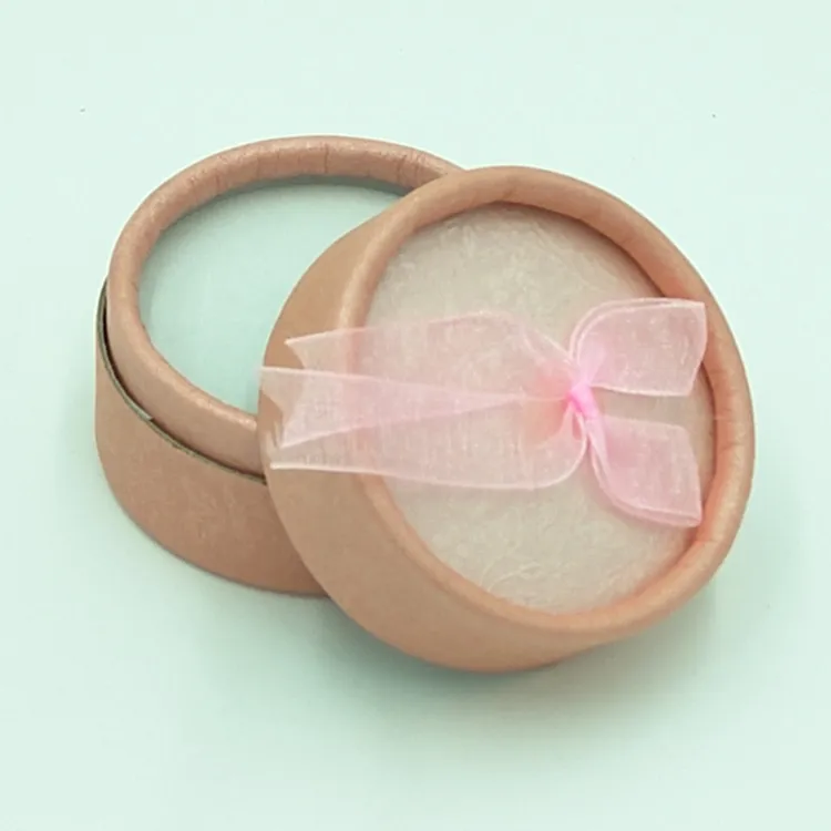 Jewelry Box For Earrings, Mini Jewelry Box: Multi Color Bow Small Round ...