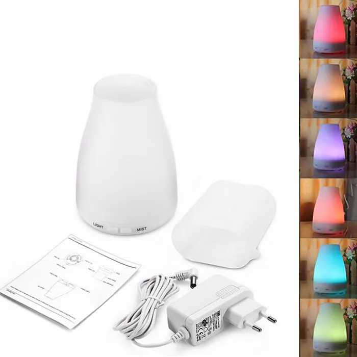 2017 New Hot 12V 7w Aroma Diffuser Colorful Night Light Ultrasonic Mute ...