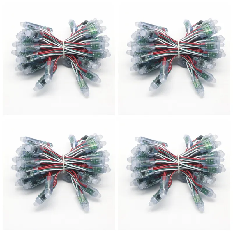 Edison2011 12mm WS2811 Full Color LED Pixel Battery Powered Christmas ...