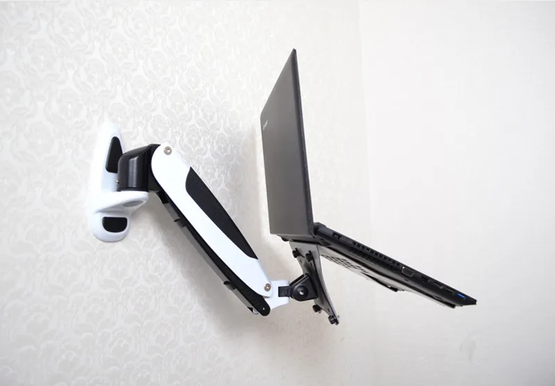 Aluminum Alloy Full Motion Laptop Stands Mount Stand With Gas Spring ...