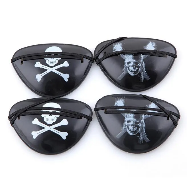 Halloween Cosplay Pirate Eye Patch Skull Crossbone Halloween Festival ...