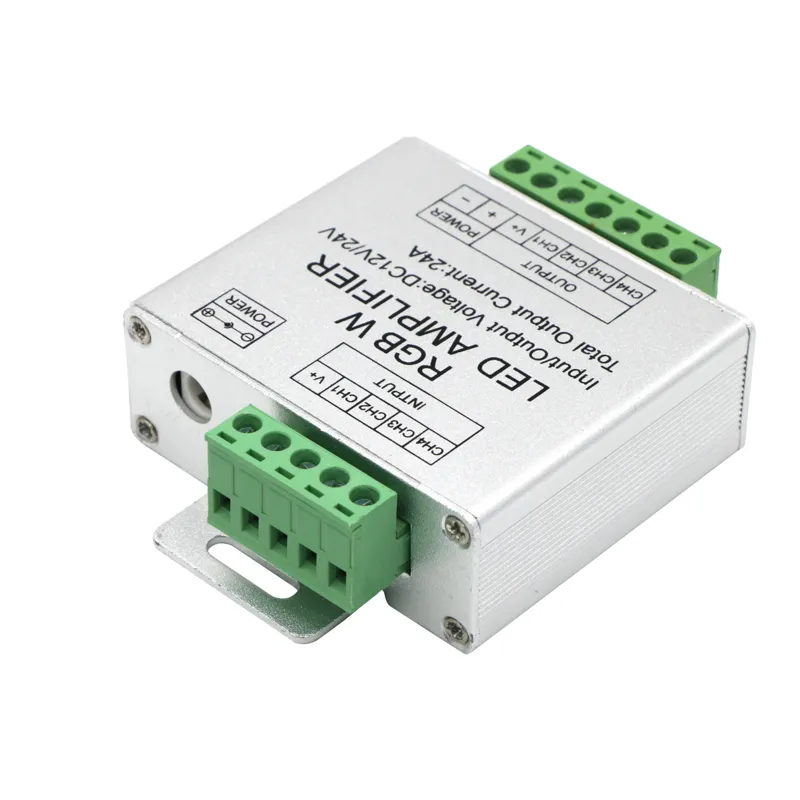 4 Channel Output RGBW/RGB Rgb Led Controller 12v Power Repeater Console ...