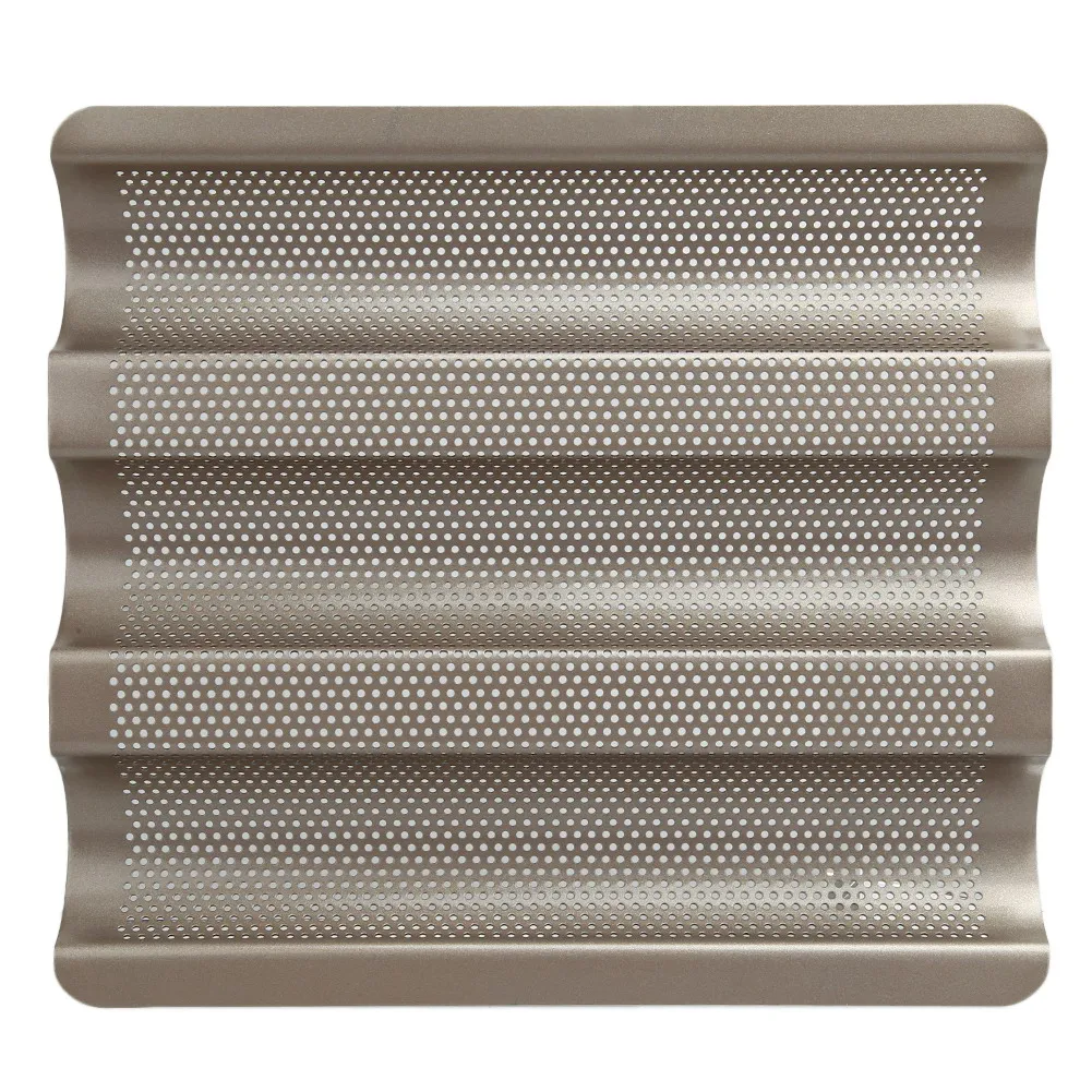 New Design Baguette French Bread Baking Tray ,Gold Color Baguette Frame ...