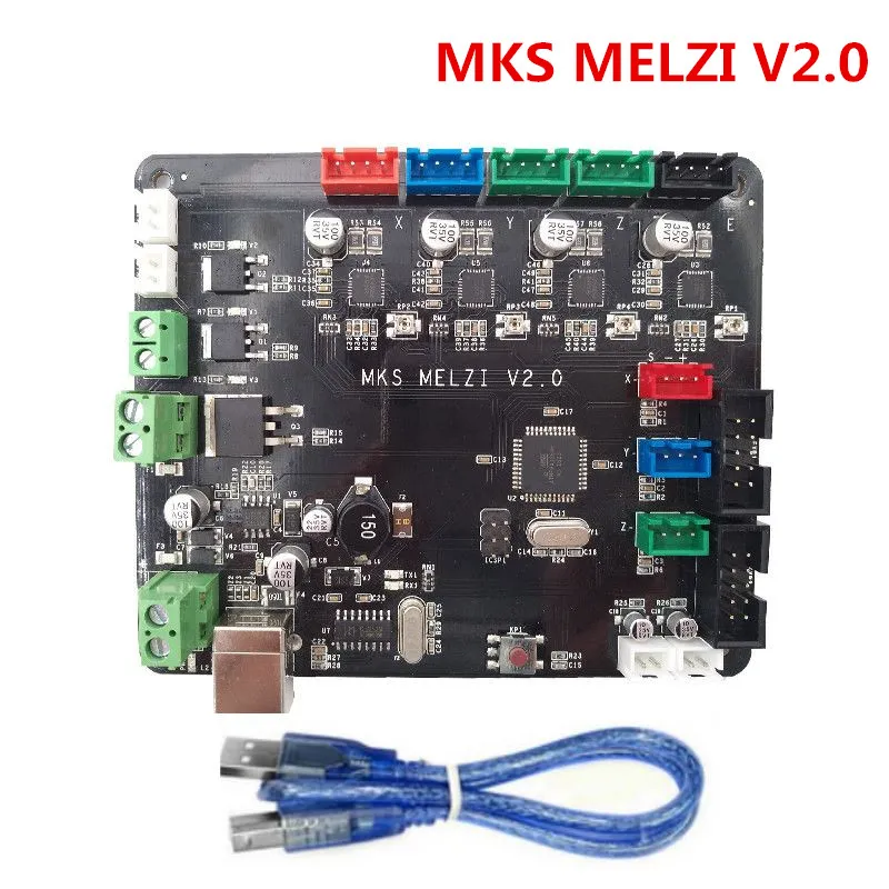 3D Printer Control Board MKS MELZI V2.0 Compatible with Marlin for ...