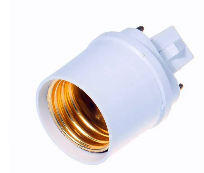 4 Pin Electrical Connector To E26 Bulb Socket Adapter: Converts 4 Pin ...