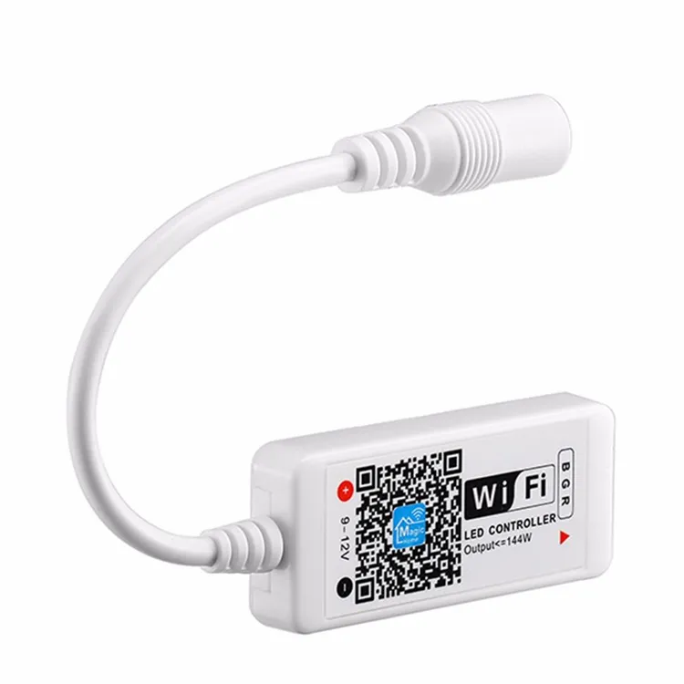 LED Mini WiFi RGBW Controller With 24 Key Remote Wireless RGB/RGBW LED ...