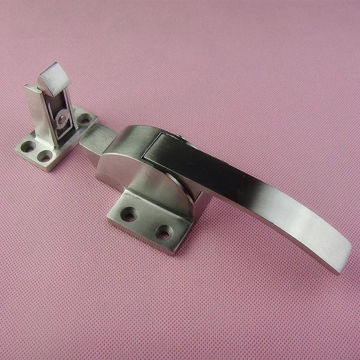 145mm Freezer Door Handle Oven Hinge Cold Storage Lock Adjusable Latch ...