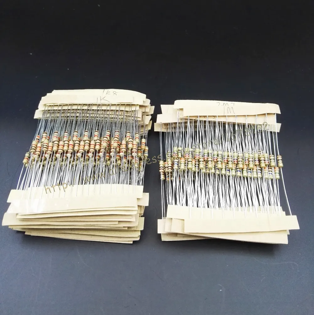 Wholesale Carbon Film Vpg Foil Resistors Kit 50 Values Assortment Pack ...