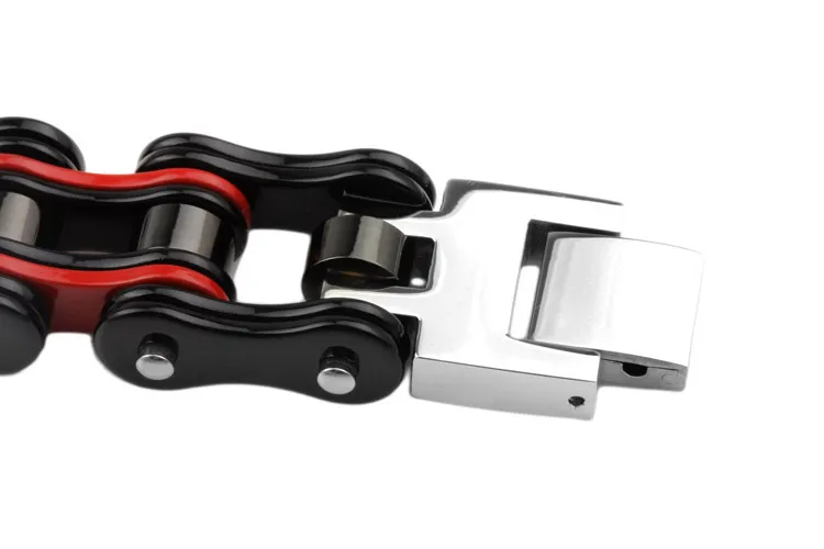 Punk Rock Jewelry Stainless Steel Bicycle Chain Bracelet Biker ...