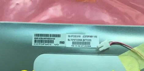 AUO 7.0 Inch LCD Display Panel C070FW01 V0 C070FW01 V.0 480*234 New ...