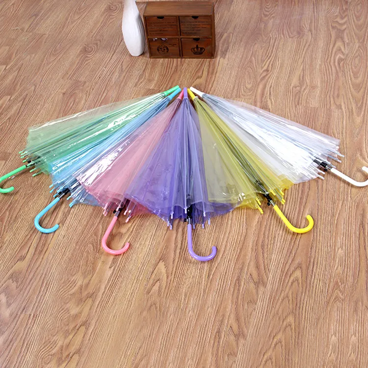 Transparent Clear PVC Umbrella For Dance, Performance, Beach, And ...