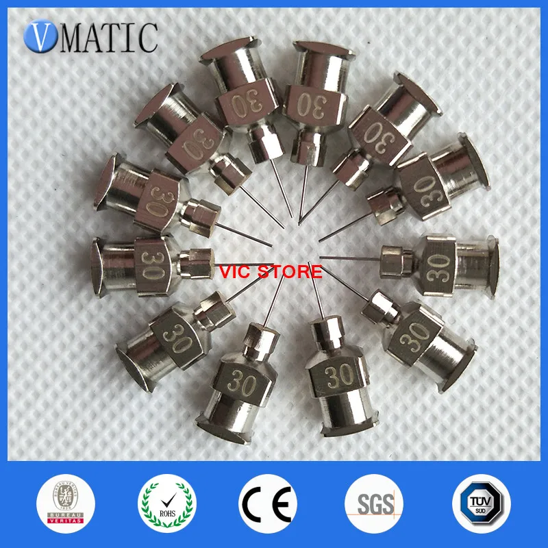 Wholesale VMATIC All Metal Tips 30G 1/4 Inch Blunt Stainless Steel Dispensing Needles Syringe ...
