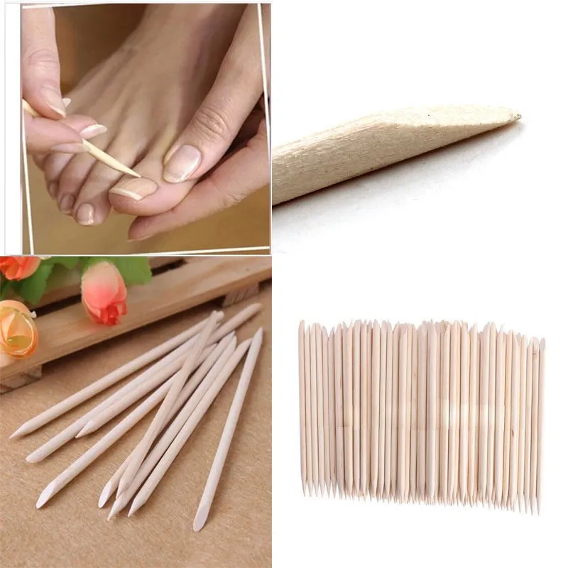 DHgate.com:Wooden Orangewood Nail Sticks - Cuticle Pusher Remover Tool ...