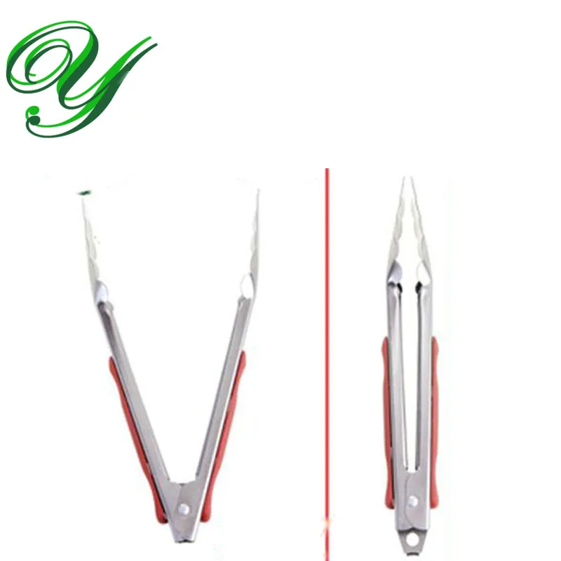 Stainless Steel Food Serving Tongs Kitchen Salad Ice Tong 91213inch ...