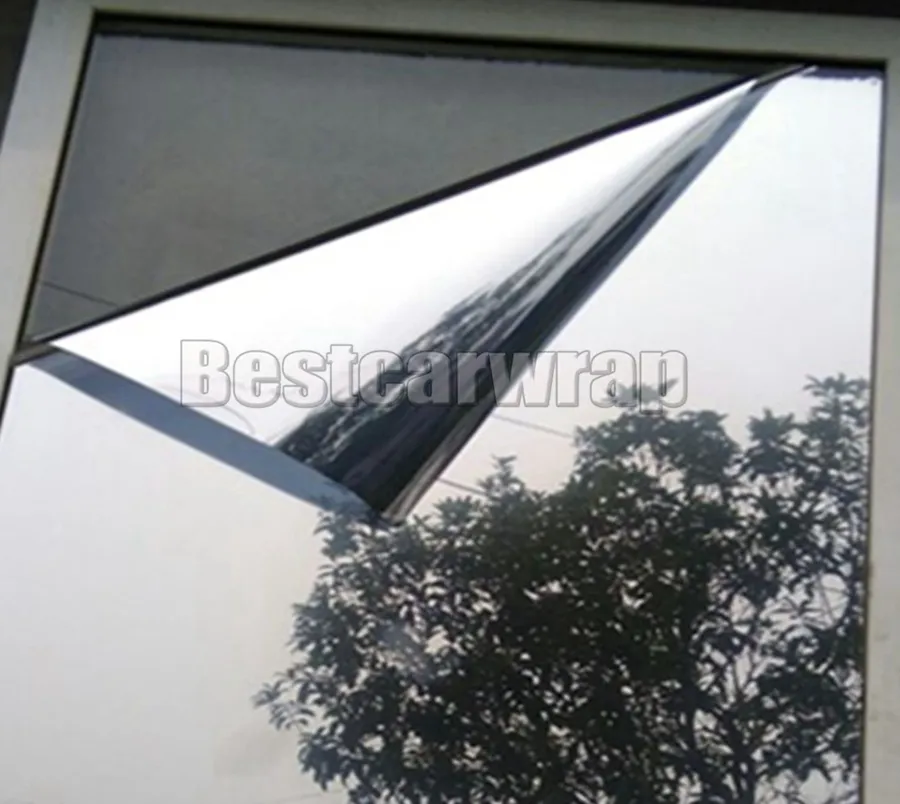 Blue Mirror Chrome Window Tint Film 1.52x30m PVC... From Bestcarwrap ...