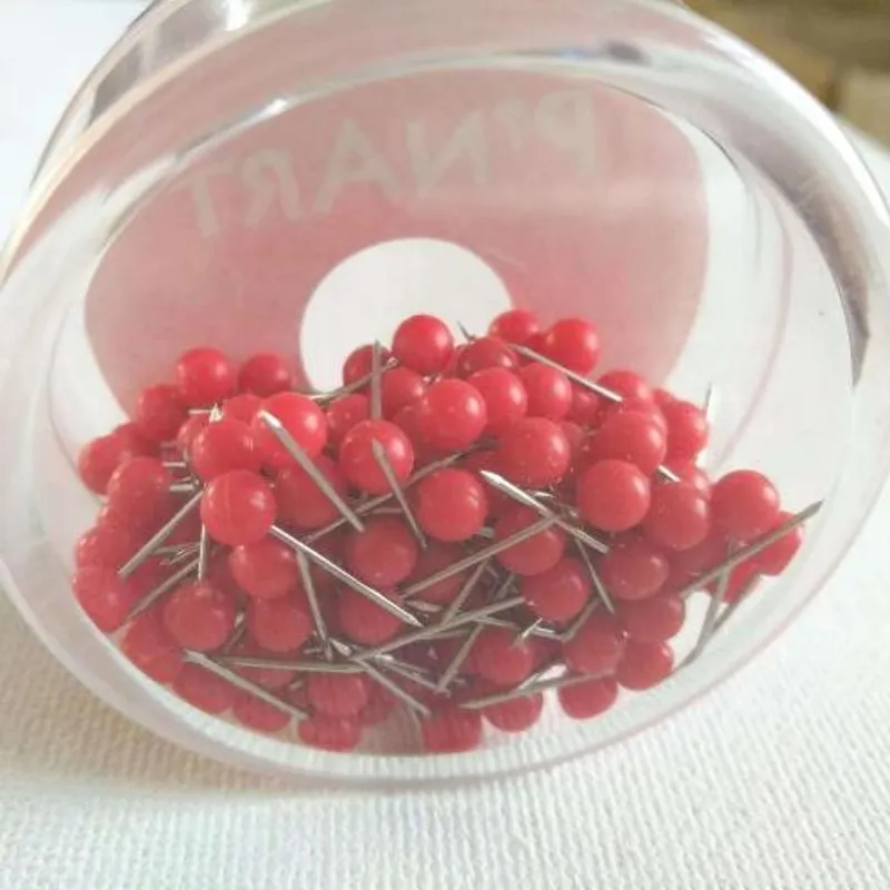 Plastic Push Pins Automotive: Small Map Tacks, 1/8 Inch, Plastic Head ...