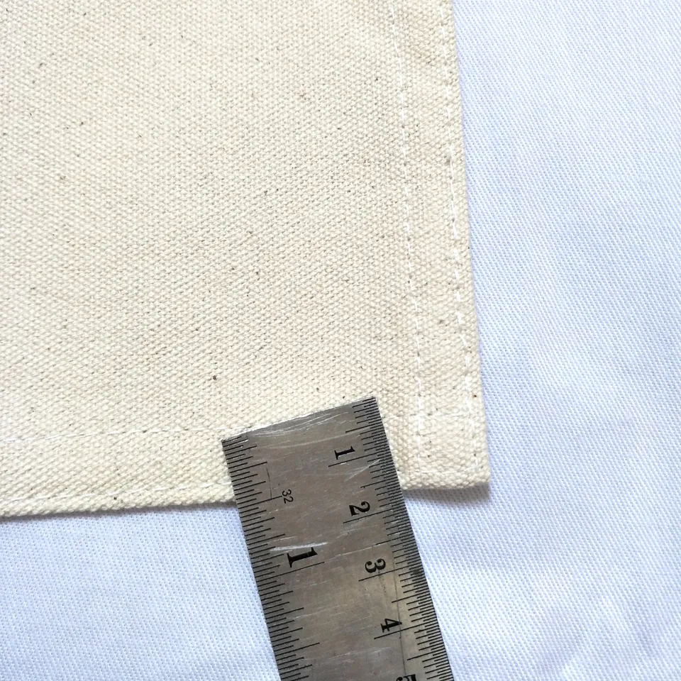 12oz Thick Cotton Canvas Placemat, 13x17 Inch Blank Cotton Table Mat ...