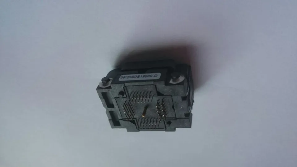 Wholesale Plastronics QFN56PIN IC TEST SOCKET 56QN50S18080 0.5MMPITCH ...