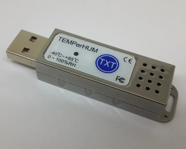 Wholesale PC USB Hygrometer And Thermometer 40~+85 Degree Hid TEMPerHUM ...
