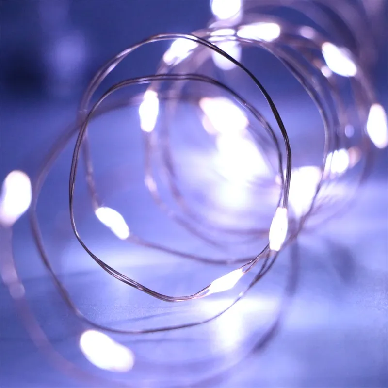 Micro Led Lichterkette CR2032 Knopf Batterie Betrieben 2 Mt 20 LEDS ...