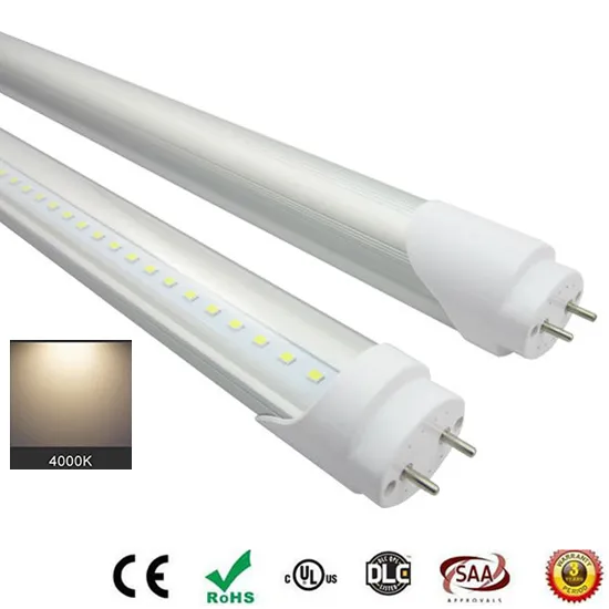 4ft LED Tube Light, 18W/25W, 4000K Cold White, Energy Saving, High Brightness, T8 Fluorescent ...